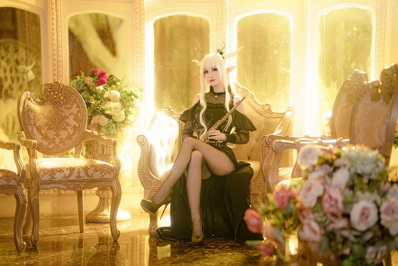 仙九Airi COSPLAY写真图片包合集 [23套+微博配图][持续更新]_coser写真,孔雀海,秀人系列,丝模腿模,网红