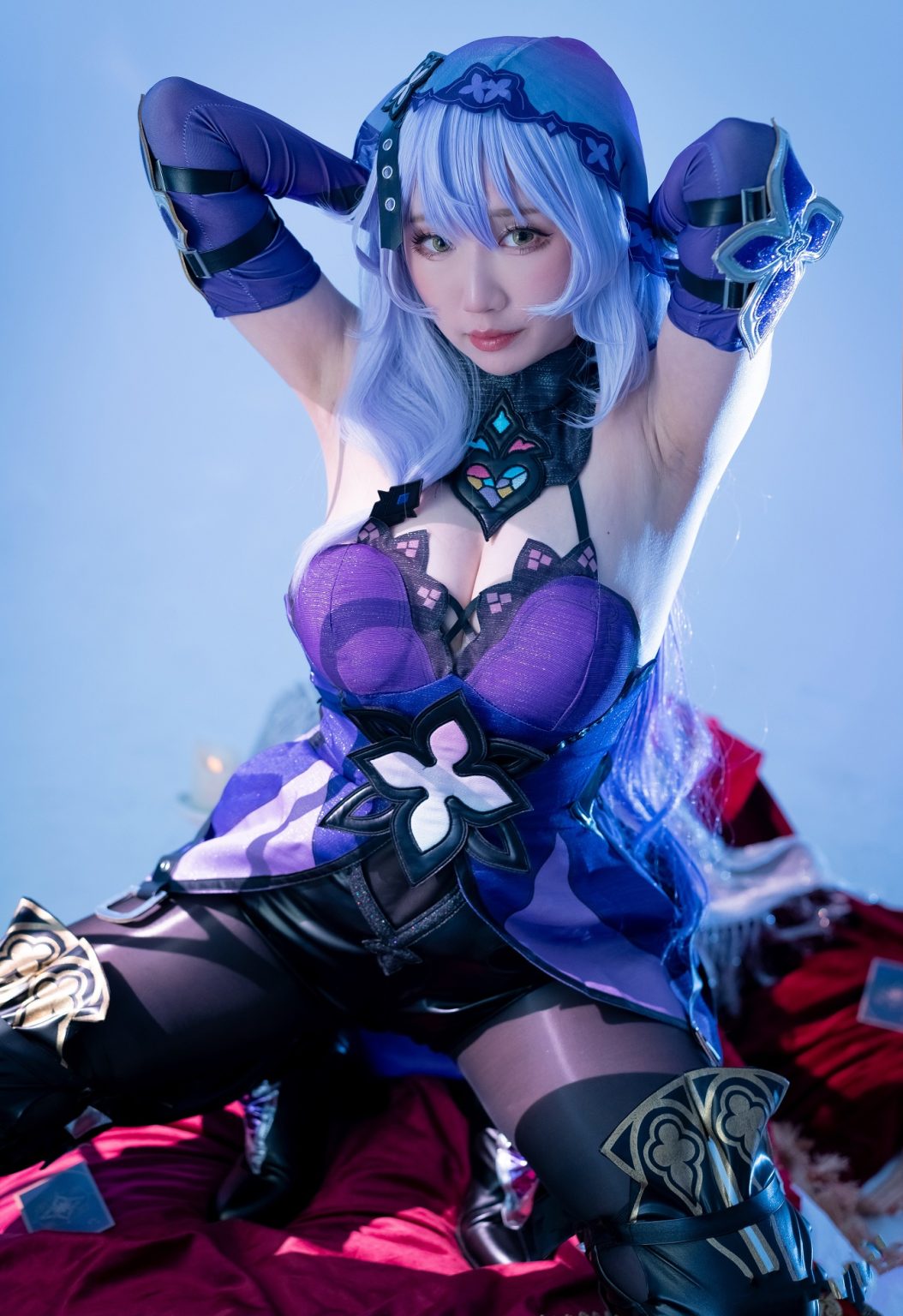 台湾COSER Sameki写真图片合集[21套][持续更新]_coser写真,孔雀海,秀人系列,丝模腿模,网红